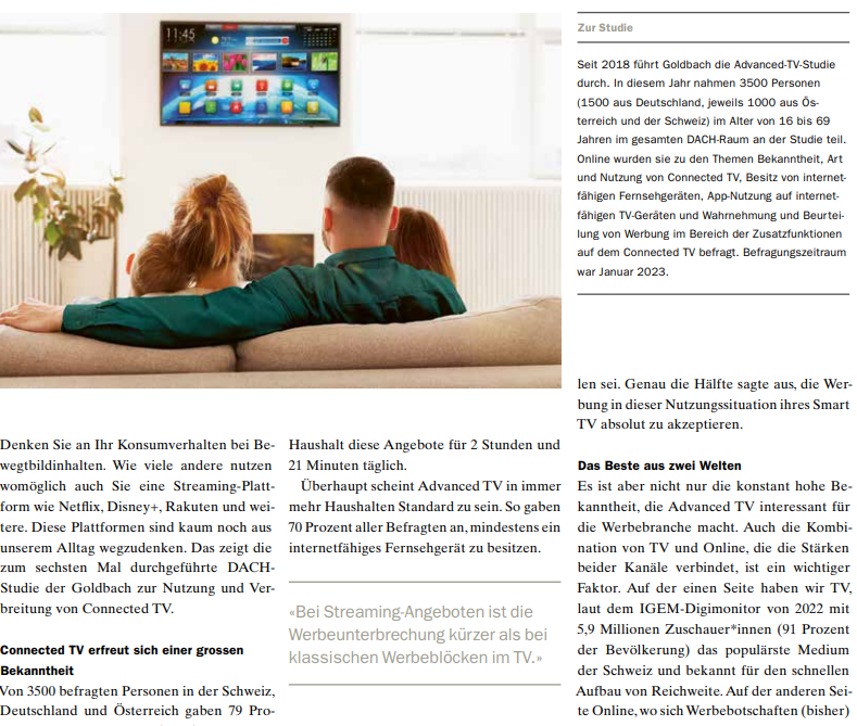 Advanced TV – Online? TV? Das Beste aus beidem!